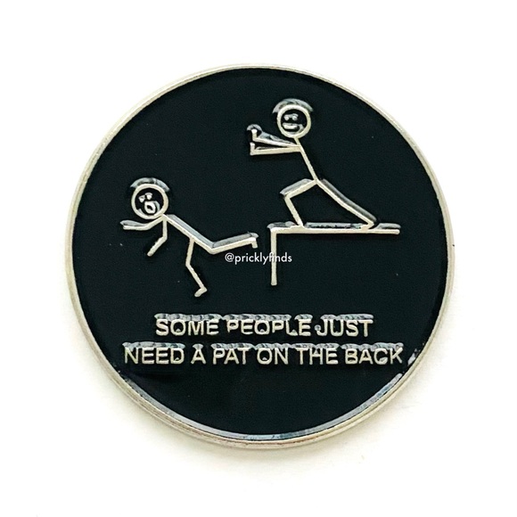 pricklyfinds | Jewelry | 84 Some People Just Need A Pat On The Back ...